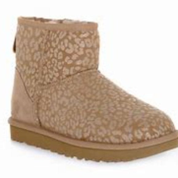 UGG | Shoes | Ugg Classic Mini Snow Leopard | Poshmark